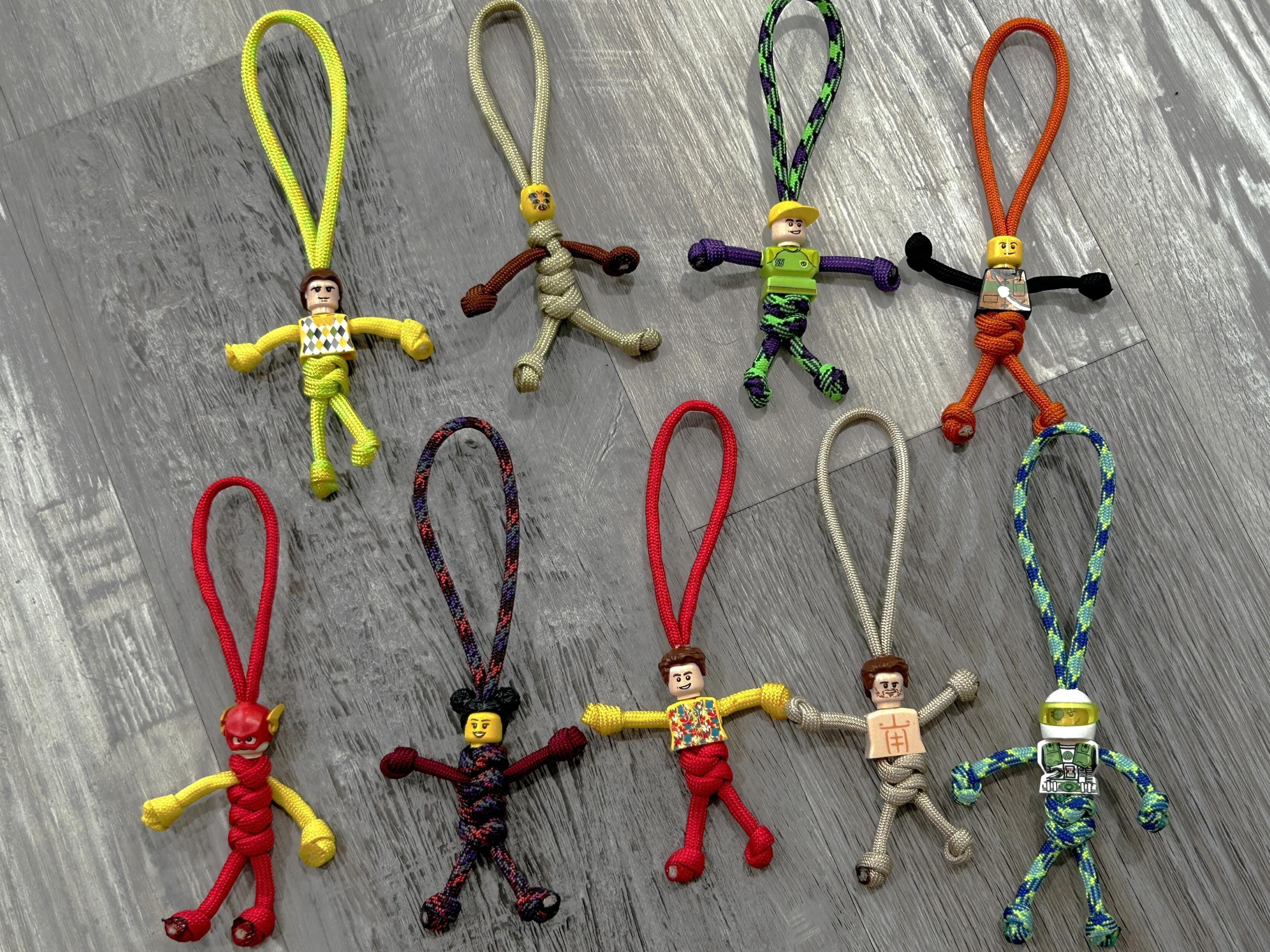 Paracord Buddy Zipper Pull, Backpack Zipper Pull, Buddy Keychain - Etsy
