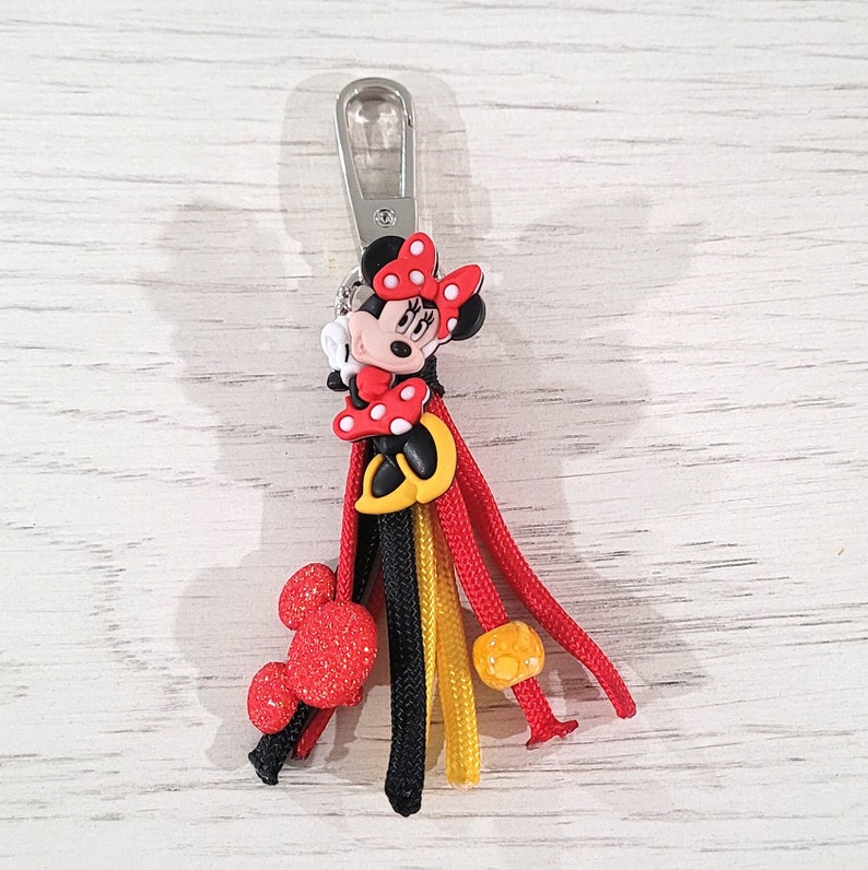 Mickey and Minnie Mouse Paracord Keychain Collection - Etsy