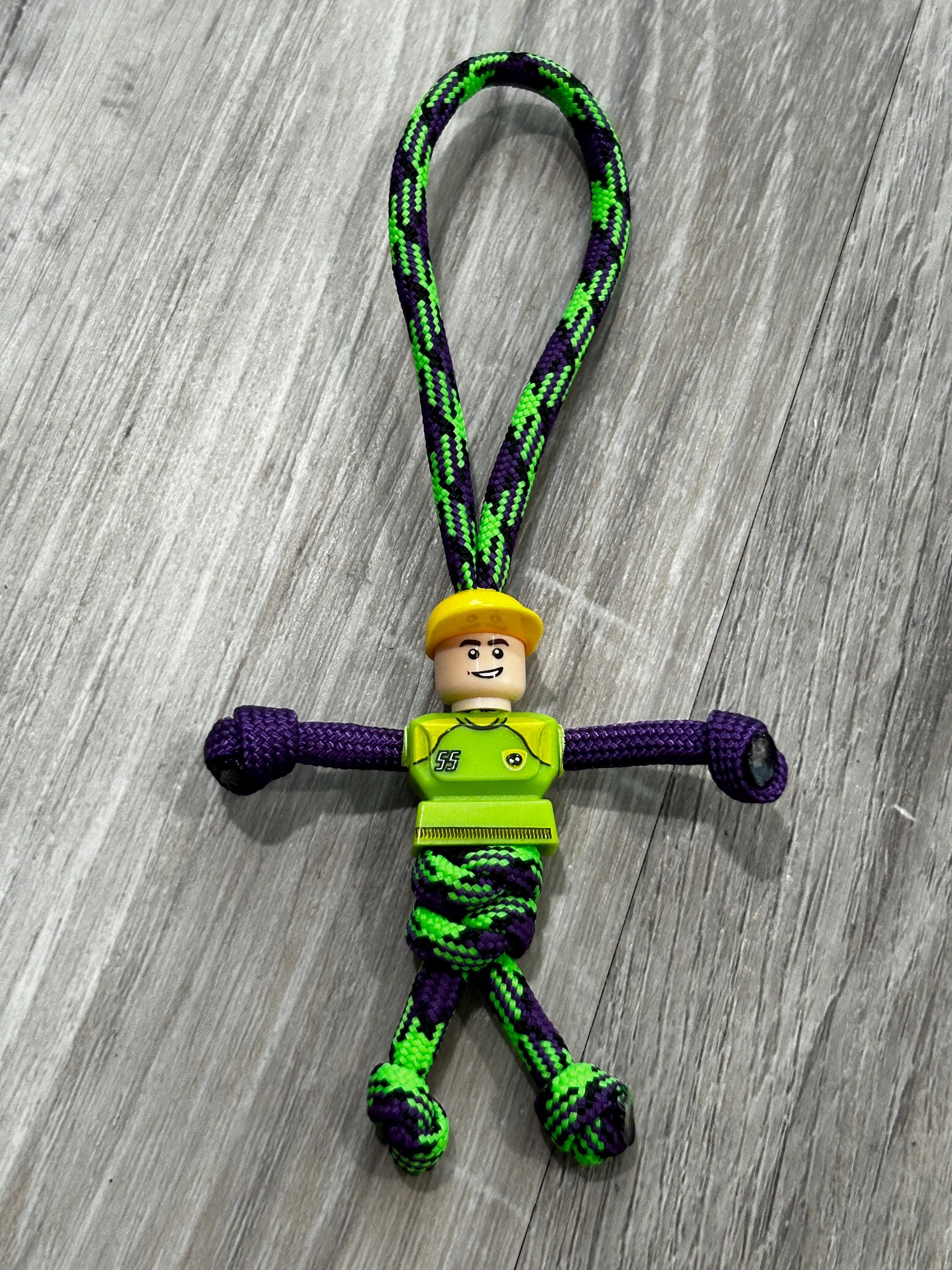 Paracord Buddy Zipper Pull, Backpack Zipper Pull, Buddy Keychain - Etsy