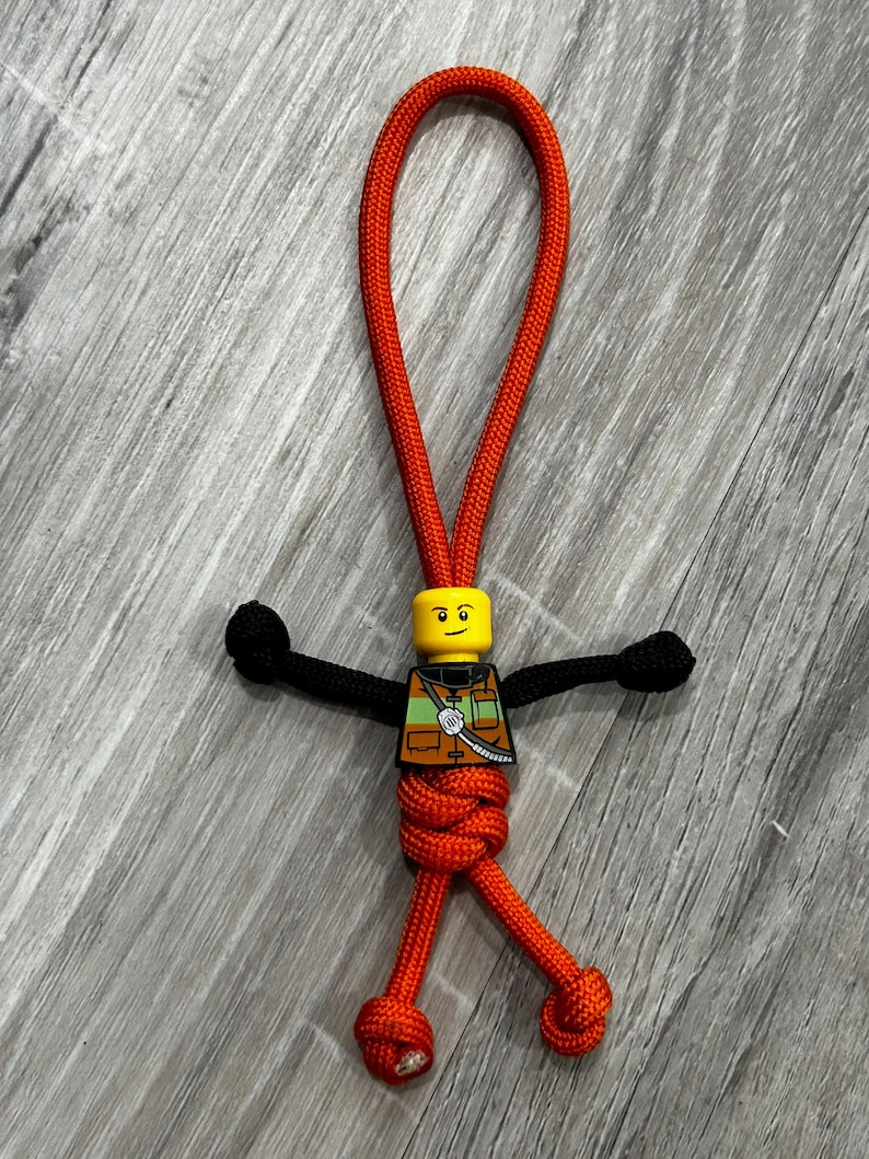 Paracord Buddy Zipper Pull, Backpack Zipper Pull, Buddy Keychain - Etsy