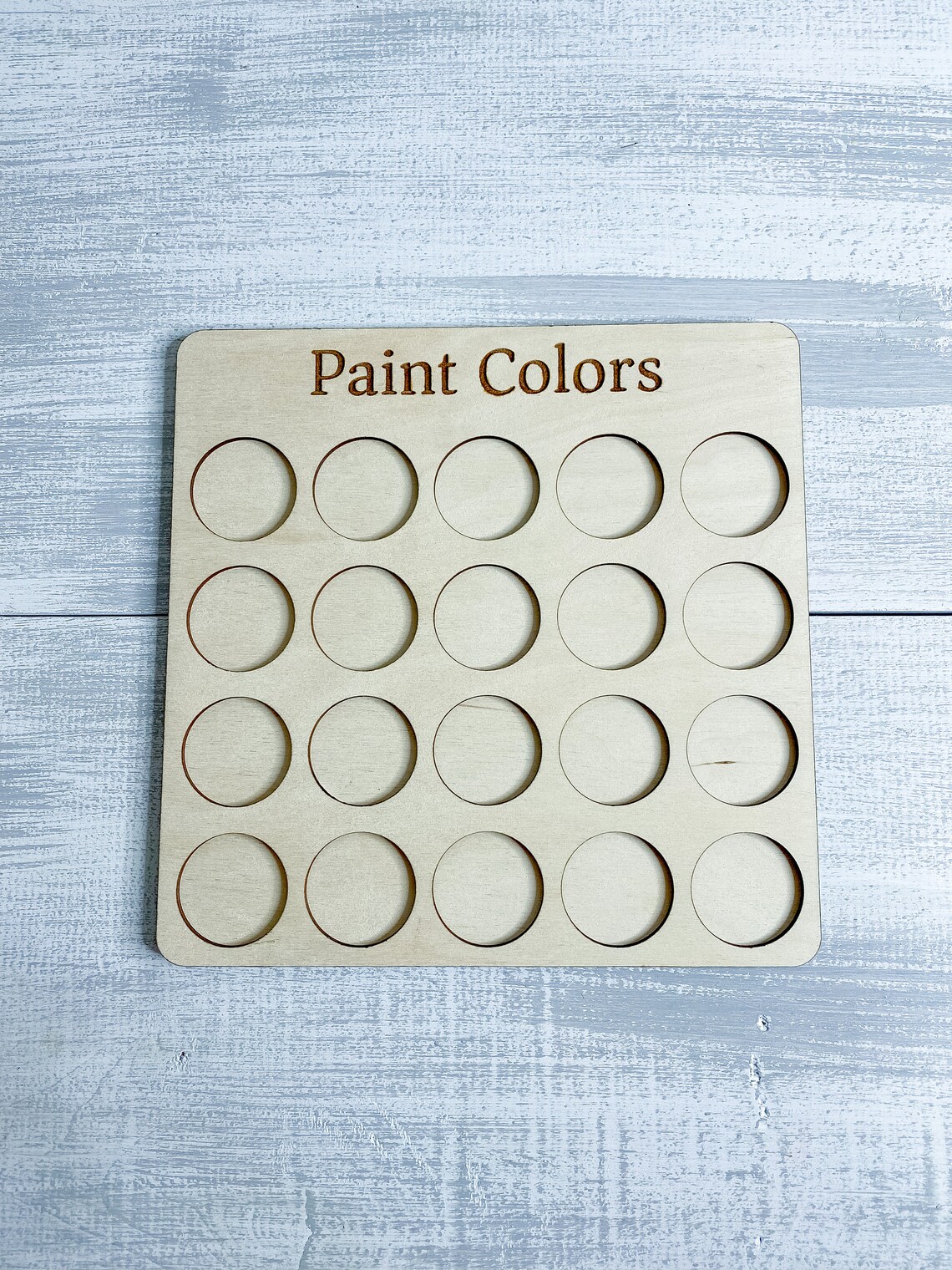 Paint Palette Board, Paint Color Chart, Paint Sample Board, Color ...