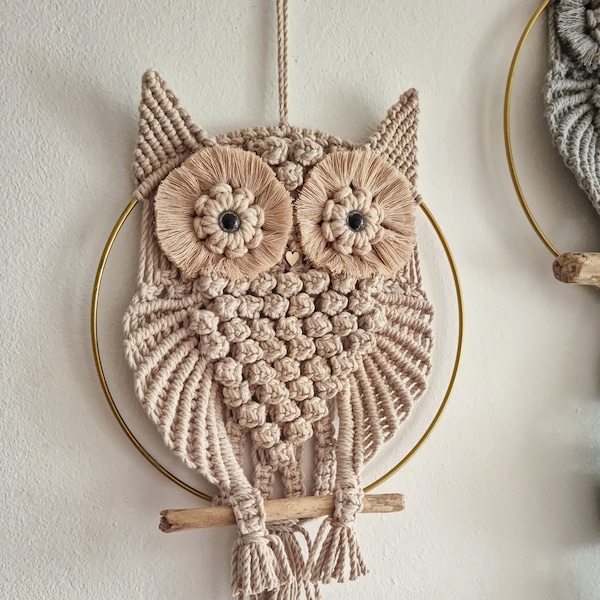 Macrame Owl - Etsy
