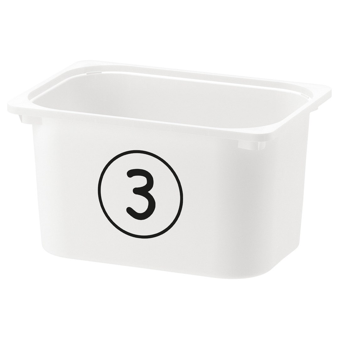 Number 3 | Numbers | Personal Labels | Personalised | Homeschool Label ...