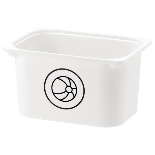 TROFAST Toy Labels Storage Labels Organisation Labels Ikea - Etsy