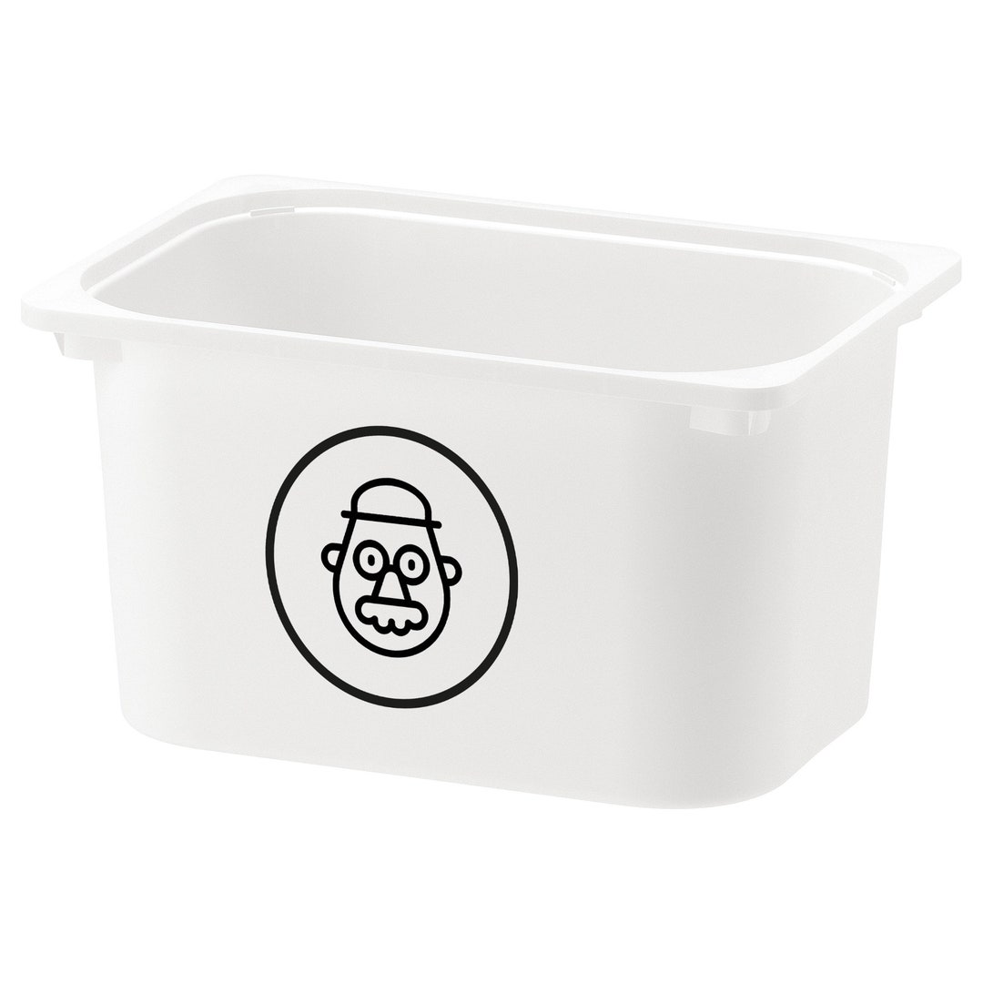 Mr. Potatohead Vinyl Toy Box Label | Playroom Storage Stickers - Etsy