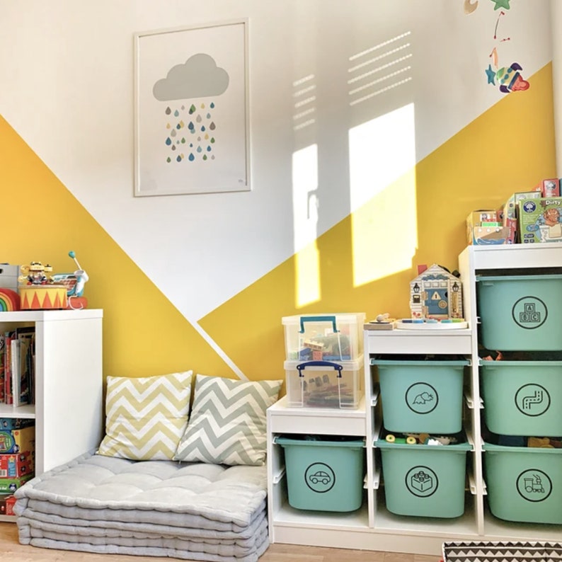 Mr. Potatohead Vinyl Toy Box Label | Playroom Storage Stickers - Etsy