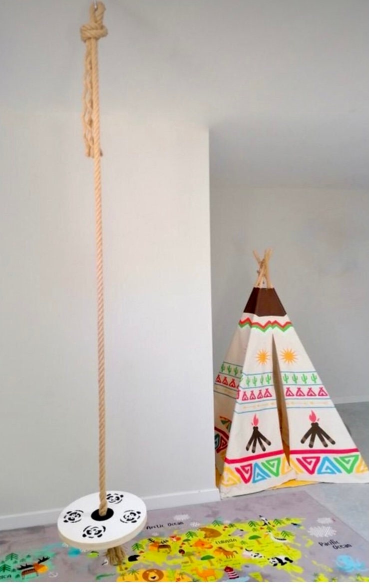 Rope Swing, Round Swing, Disc Swing, Tree Swing, Outdoor Swing, Indoor ...