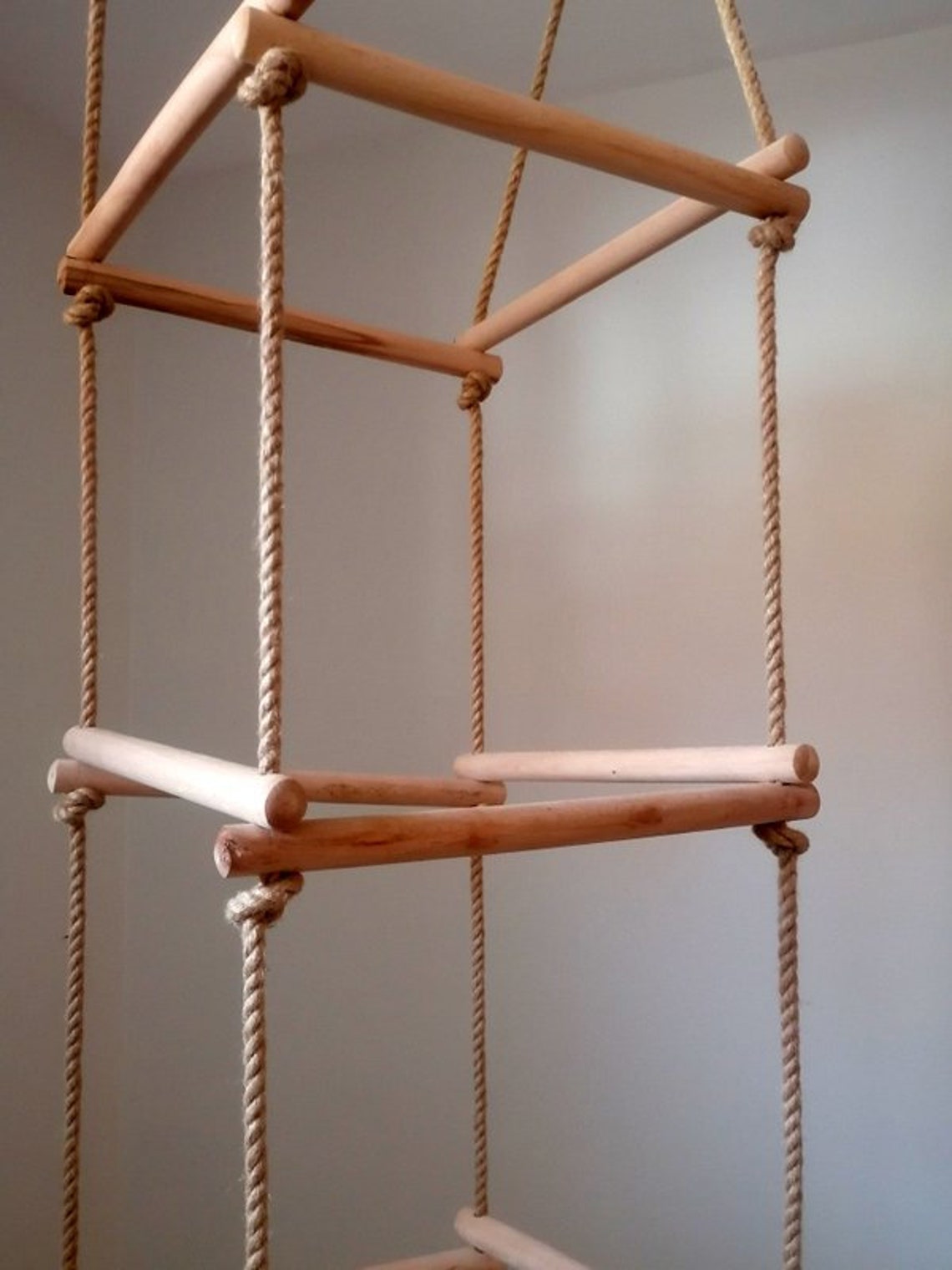 Kids Playground,rope Ladder,montessori Toddler Climber, Climbing ...