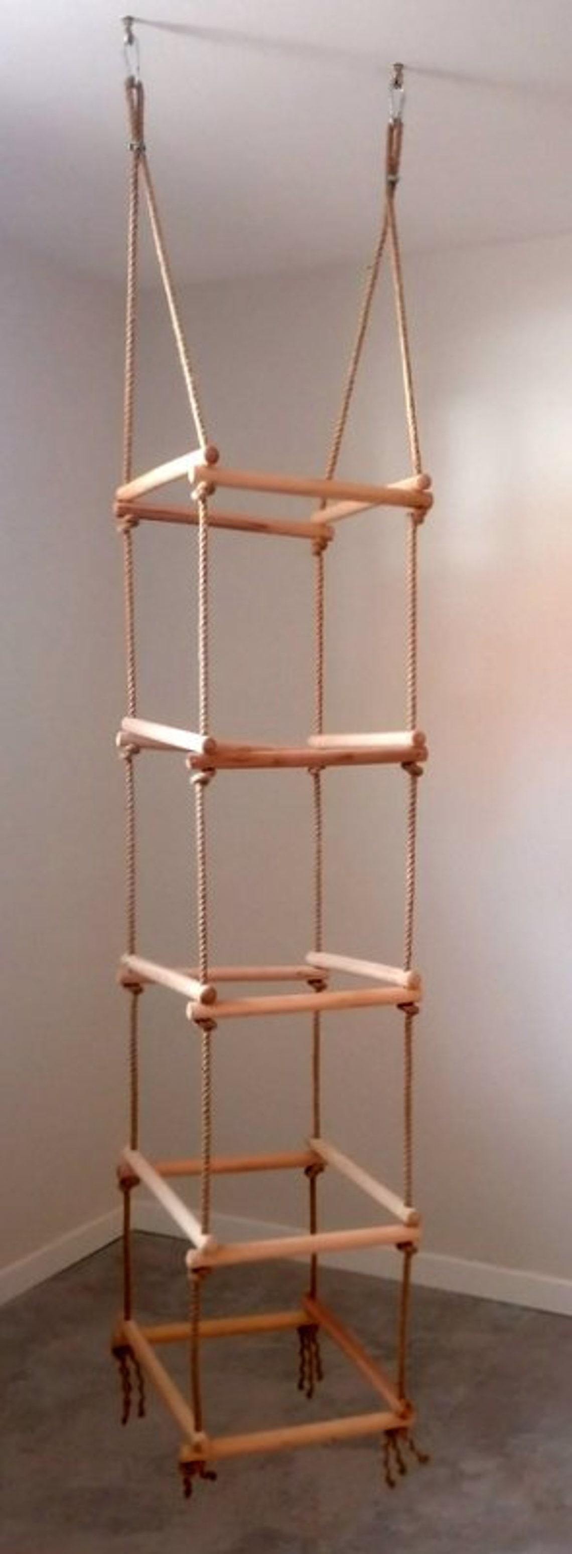 Kids Playground,rope Ladder,montessori Toddler Climber, Climbing ...