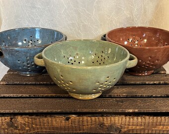 Ceramic Colander | Etsy