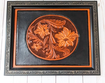 Floral Leather Tooling Pattern - Etsy