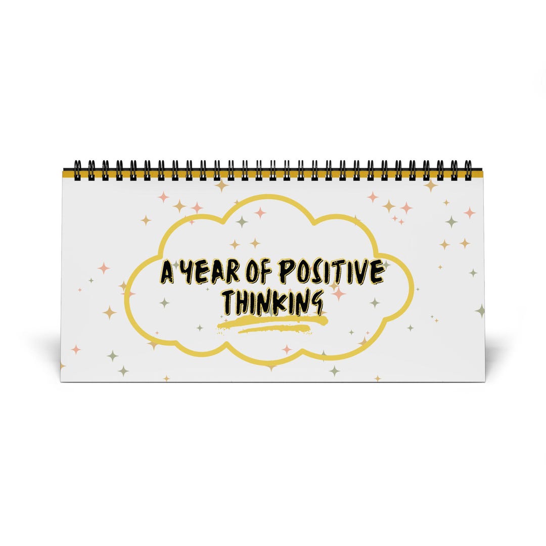 Motivational Quotes Desk Calendar Start From Any Month Good Vibes ...