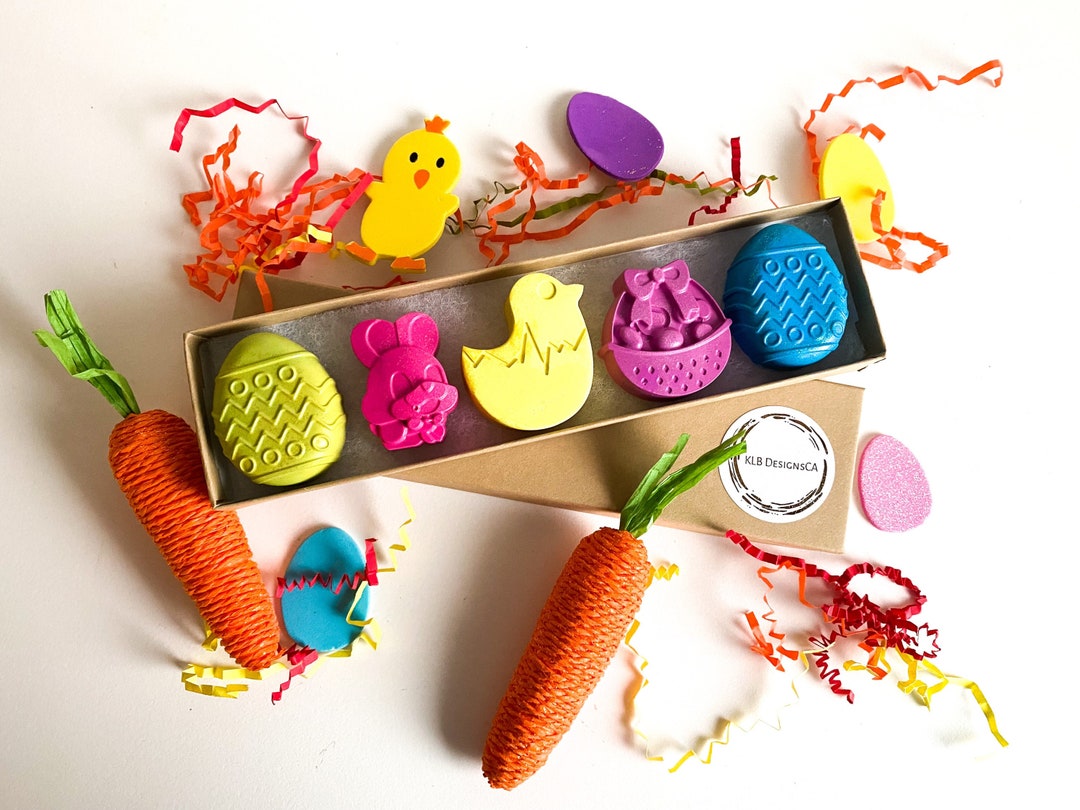Easter Crayons - Easter Gift - Easter Present - Crayon Gift - Gift Idea ...