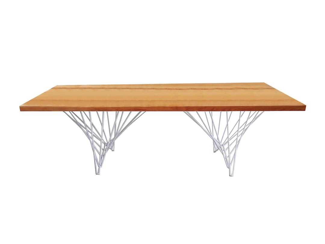 TABLE BASE Metal Dining Table Legs, Kitchen Table Legs, Wire Table Base ...