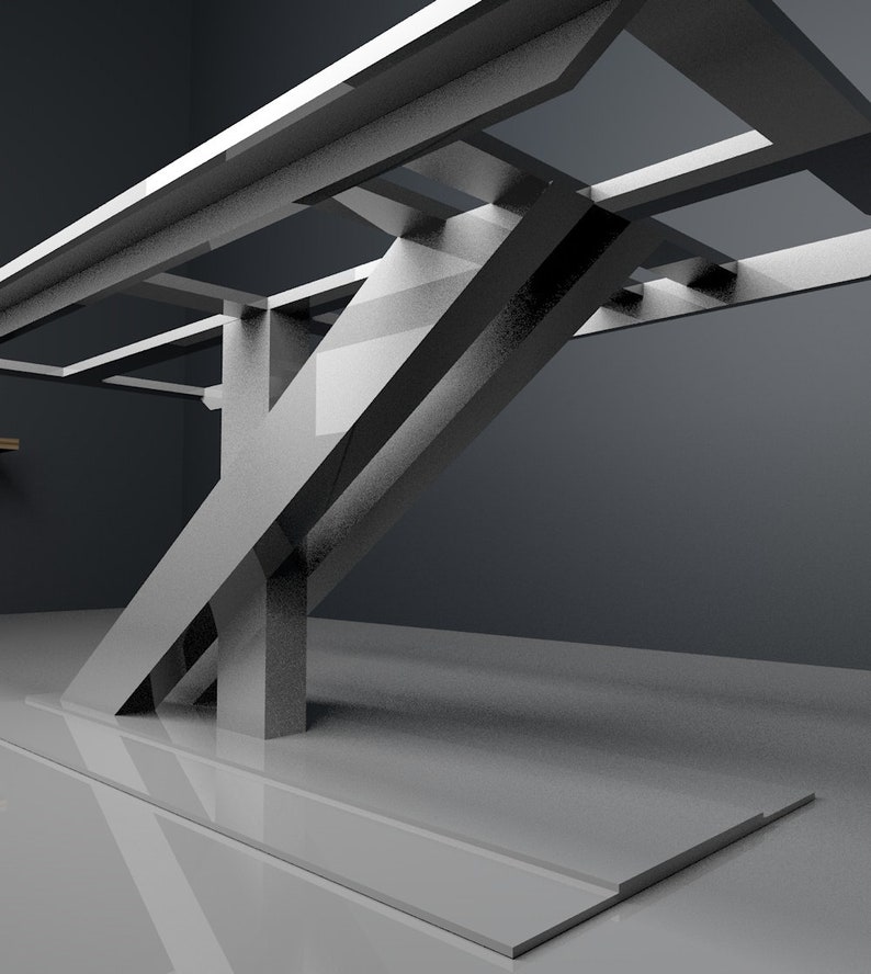 Schanze Table Frame With Reinforcement Frame, Table Leg, Dining Table ...