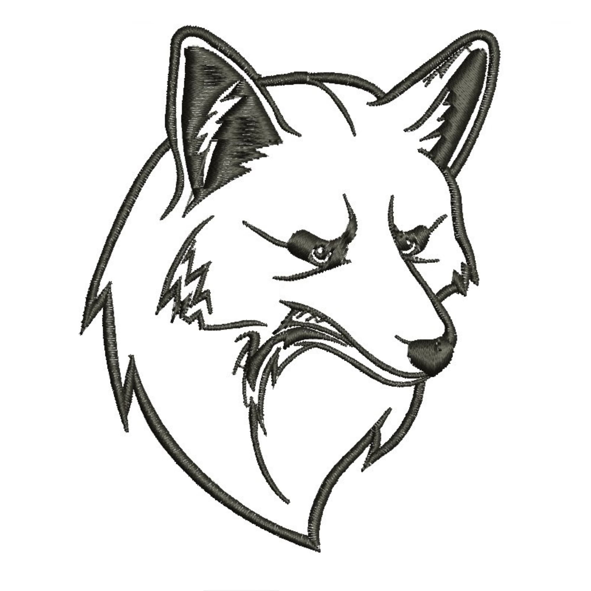 Fox Embroidery Design Instant Download Machine Embroidery - Etsy