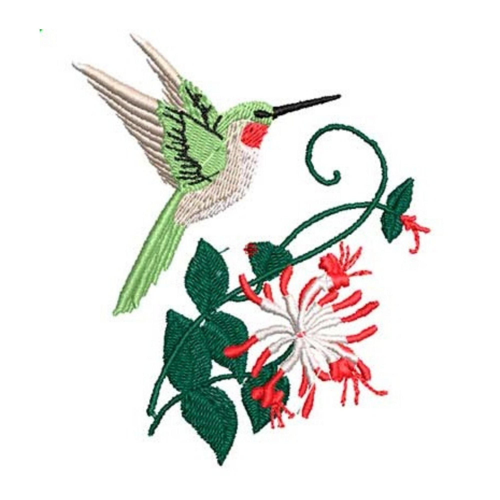 Hummingbird Embroidery Design Bird Embroidery Designs For | Etsy