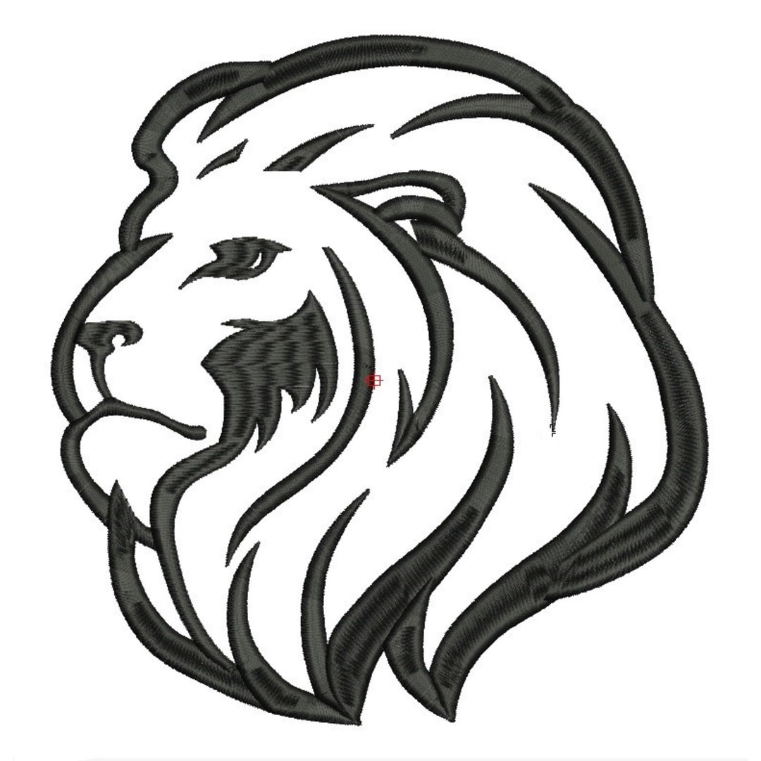 Lion Embroidery Design Instant Download Machine Embroidery Designs Dst ...