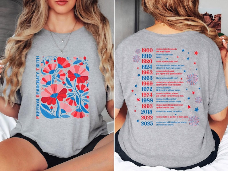 FDT Freedom Democracy Truth Shirt, Comfort Subtle Anti Trump Shirt ...