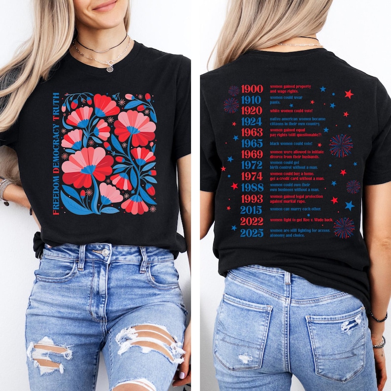 FDT Freedom Democracy Truth Shirt, Comfort Subtle Anti Trump Shirt ...