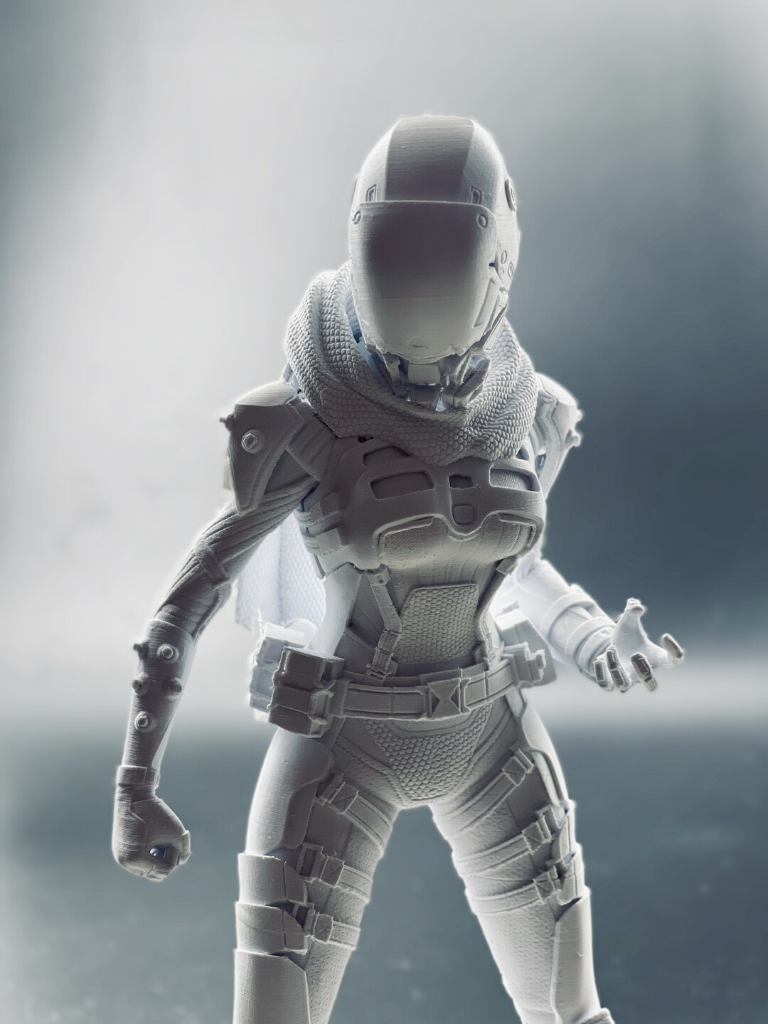 Apex Legends Wraith void Walker Statue High-detail 31-cm / 12-inch 1 : ...