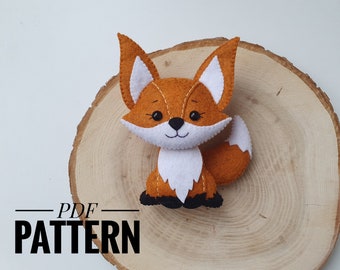 Felt Fox Ornament | Etsy