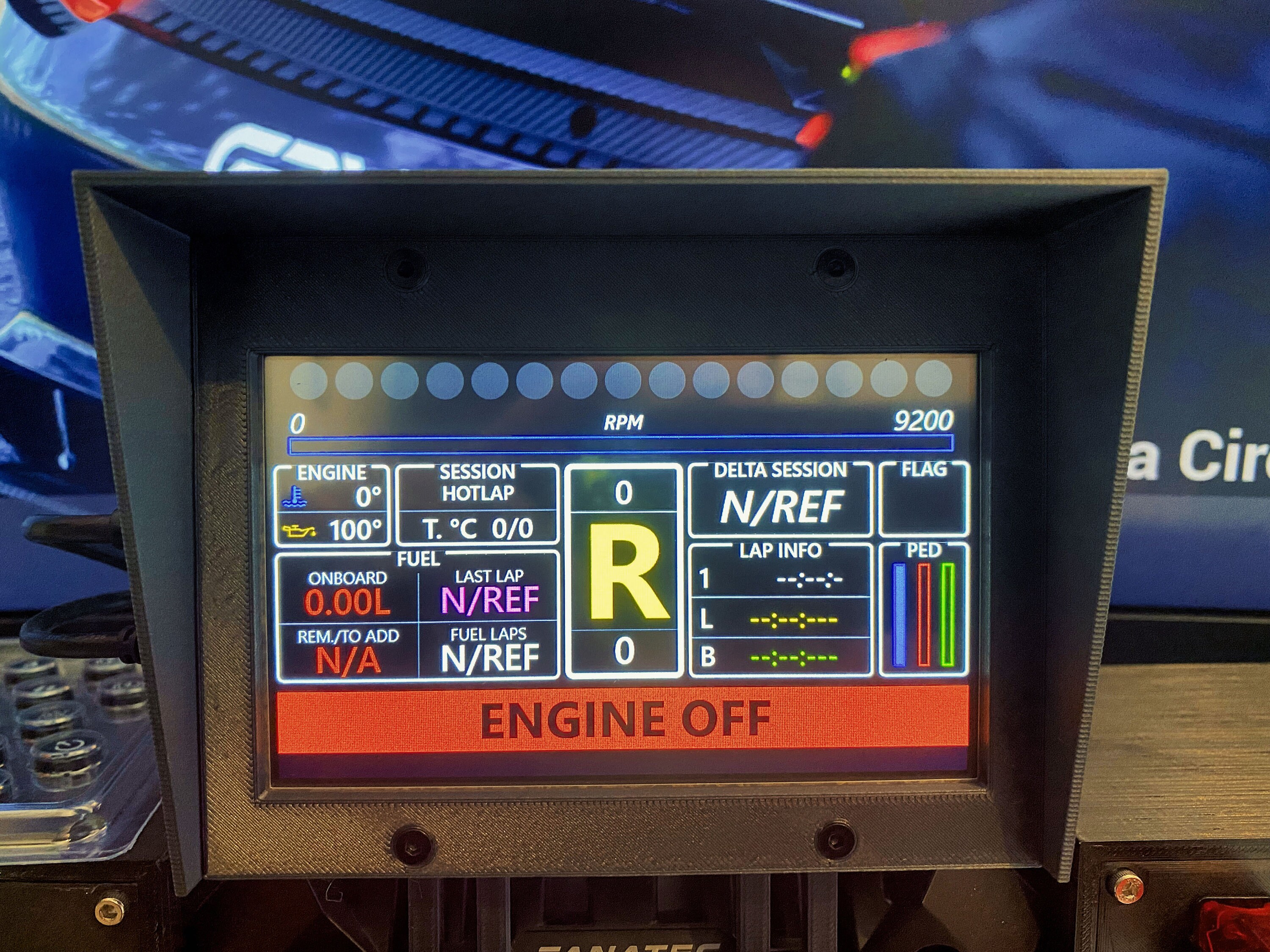 Fanatec 5 Inch Simhub Dashboard Display - Etsy Ireland