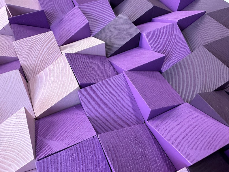 Sound Diffuser, Reclaimed Art, Wood Wall Sculpture, 3d Wall Art, Mosaic Wood, Abstract Art ...