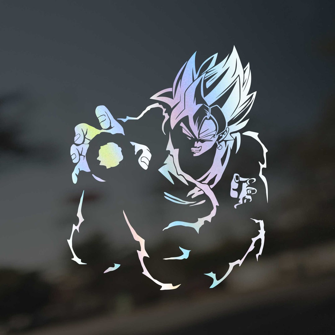 Vinyl Decal Goku Black Blast Vinyl Decal - Etsy