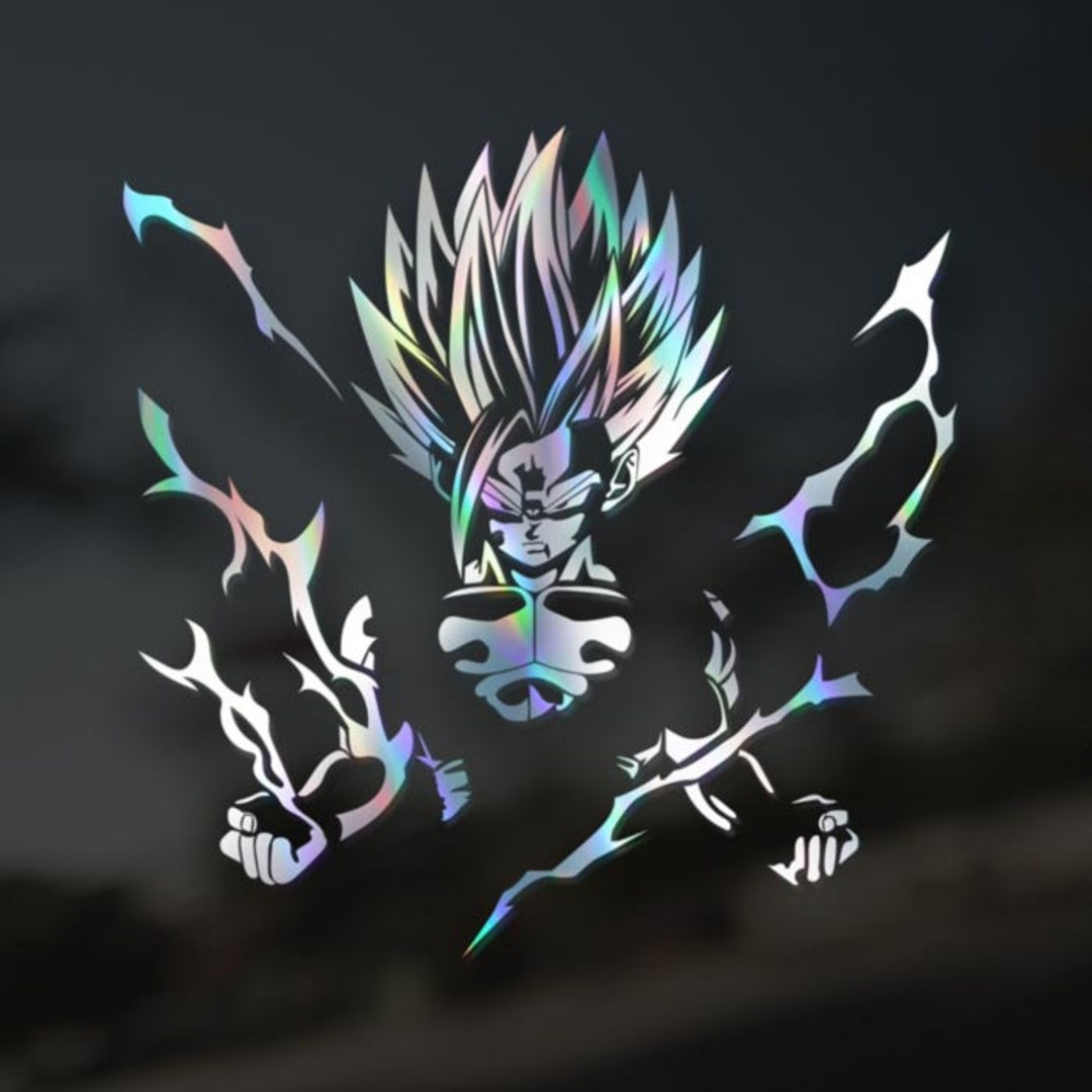 Vinyl Decal SSJ 2 Gohan Cell Battle Decal DBZ - Etsy