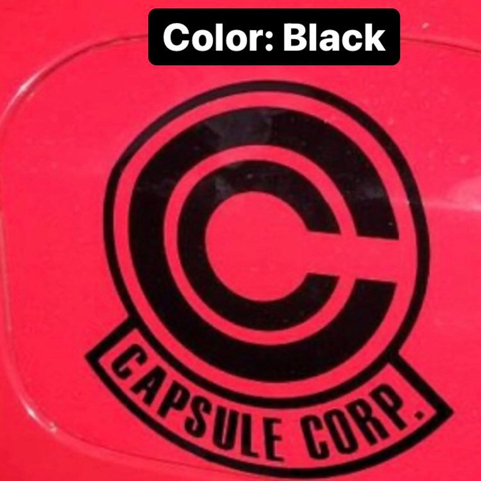 Vinyl Capsule Corp Logo Decal - Etsy