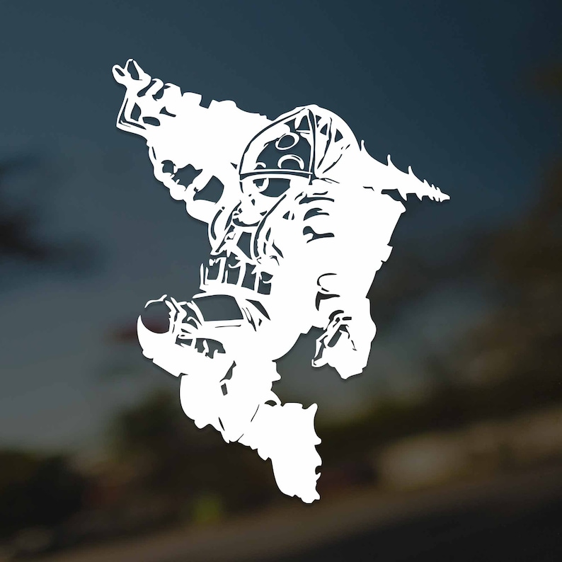 Bioshock Big Daddy Jump Video Game Decal - Etsy