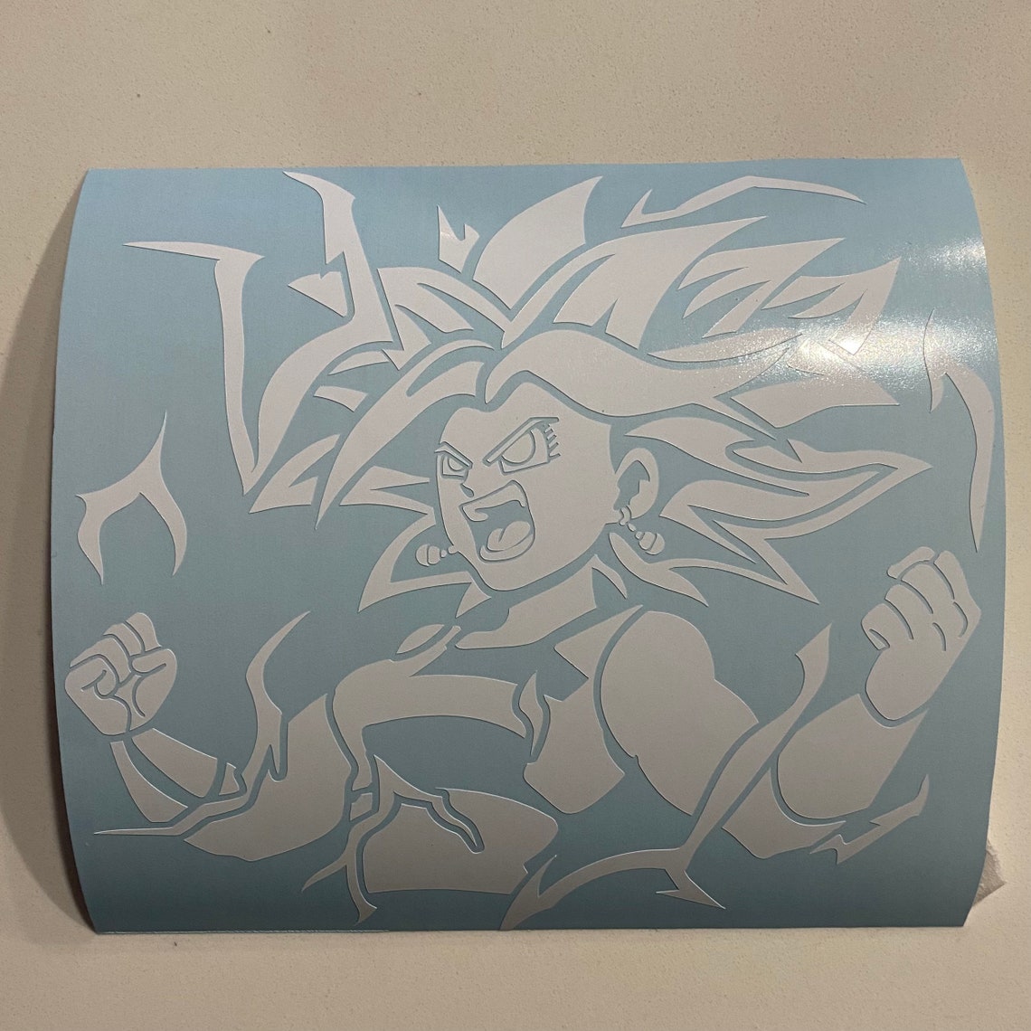 Vinyl Decal Kefla Super Sayain Decal - Etsy