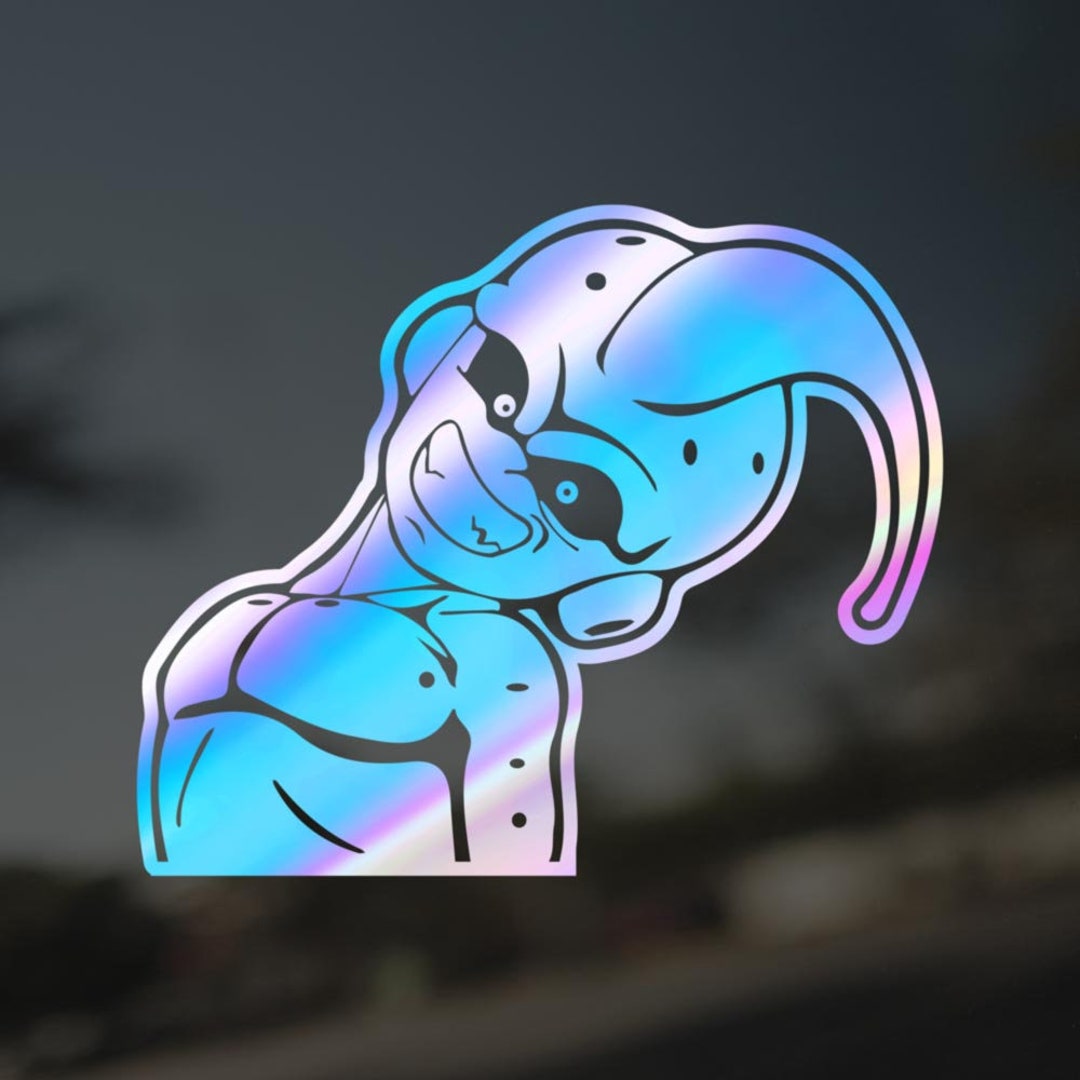 Vinyl Decal Majin Boo Decal - Etsy