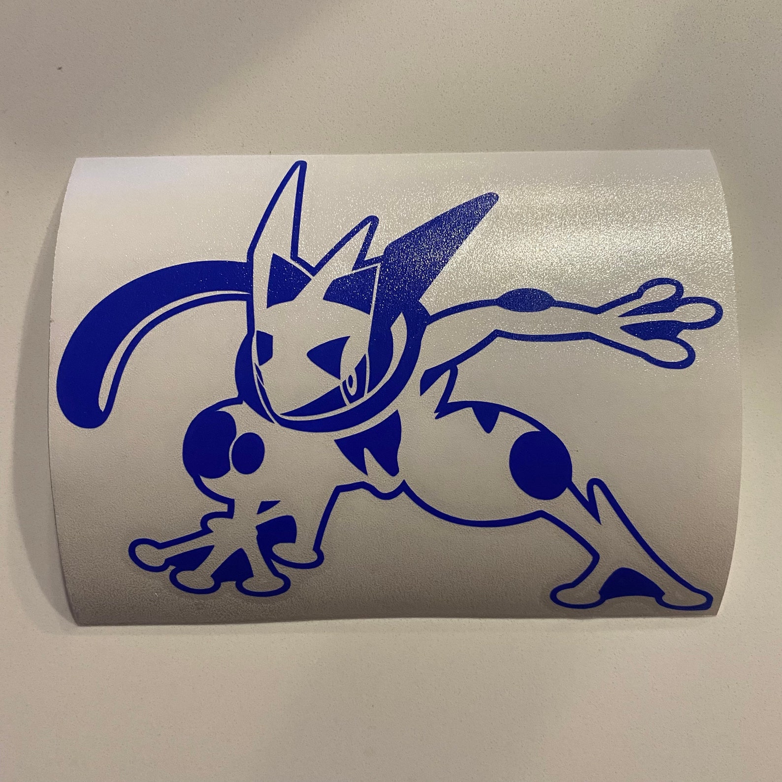 Greninja Pokemon Decal, Outlined Video Game, Card Game - Etsy
