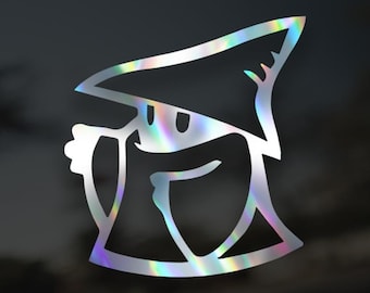BLACK MAGE No. 2 From Final Fantasy 8 Bit Sprite Vinyl Decal Classic ...