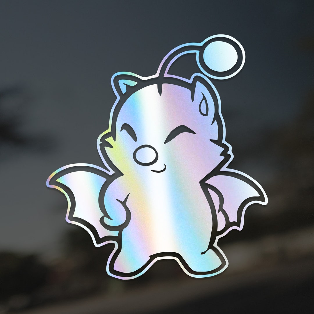 Moogle Final Fantasy Video Game Decal - Etsy
