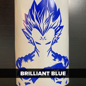 Vinyl Decal Majin Super Saiyan Vegeta Arms Crossed - Etsy