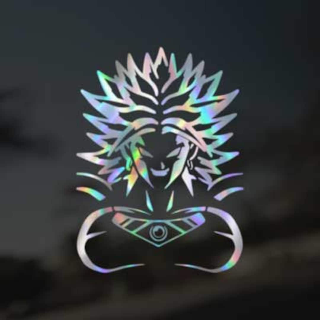 Vinyl Decal Broly Decal - Etsy