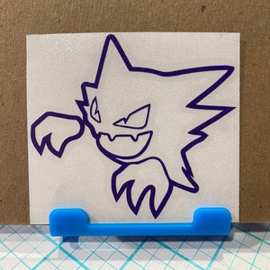 Haunter Outline Decal Pokemon - Available in Holographic and Several ...