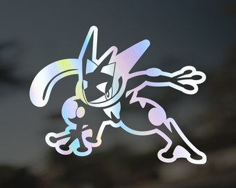 Greninja Decal | Etsy