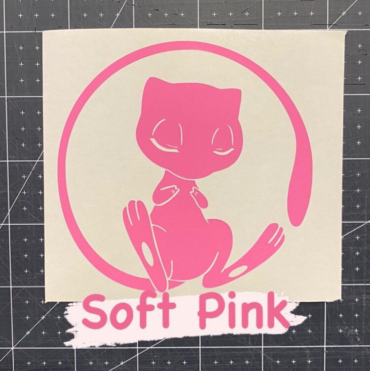 Sleepy Mew Pokemon Decal Video Game Card Game - Etsy