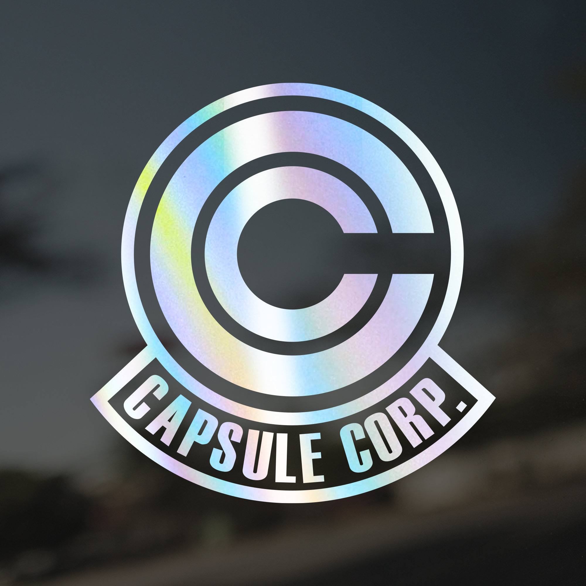 Vinyl Capsule Corp Logo Decal - Etsy Australia