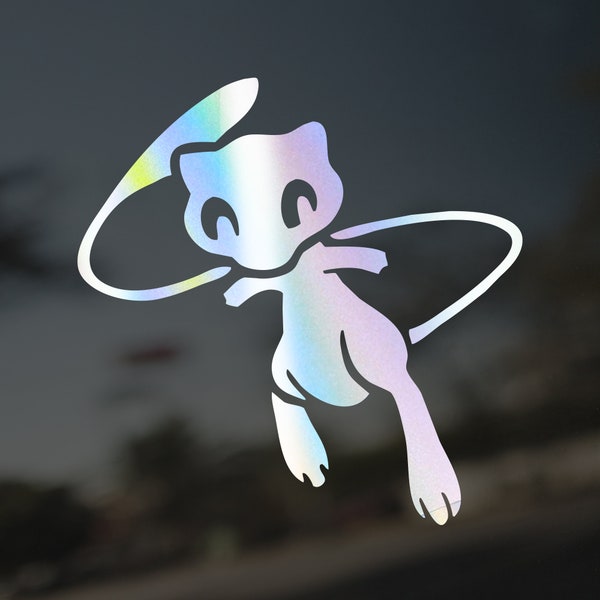 Mew Decal - Etsy