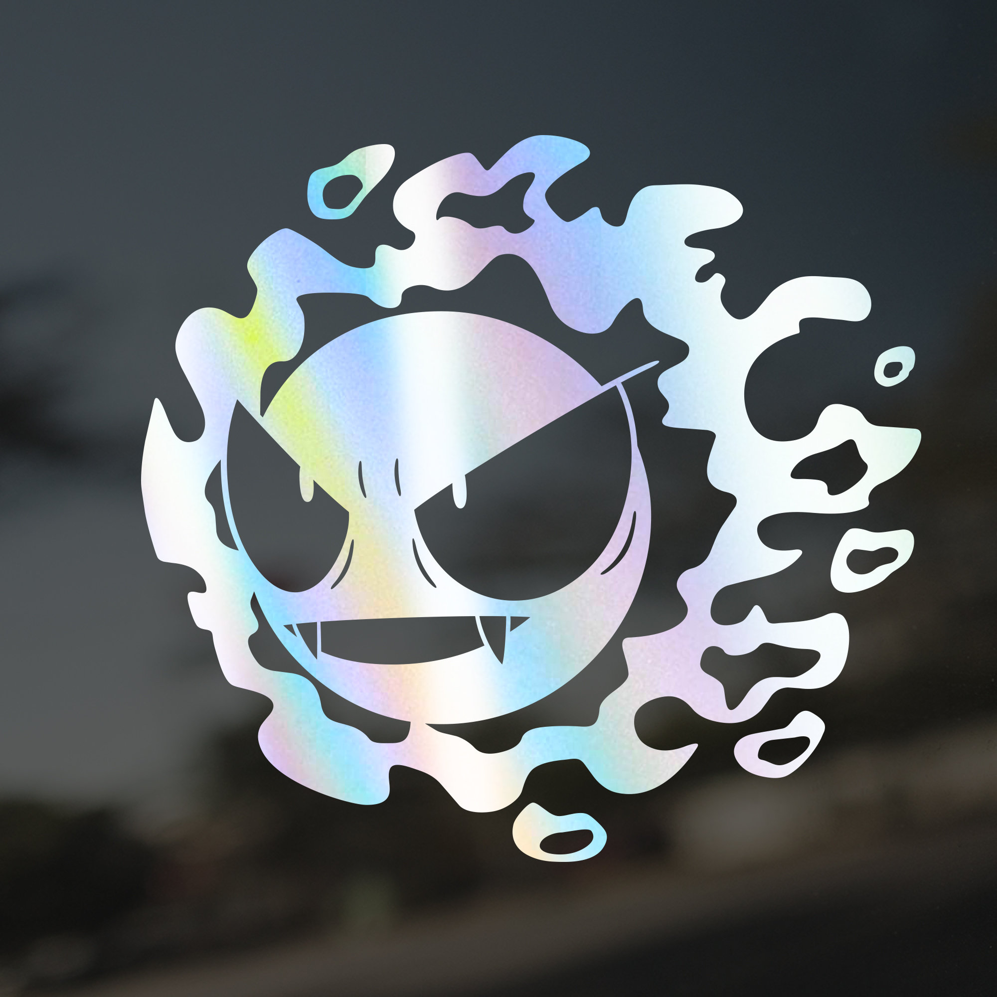 Gastly Pokémon Vinyl Decal, Video Game, Card Game - Etsy