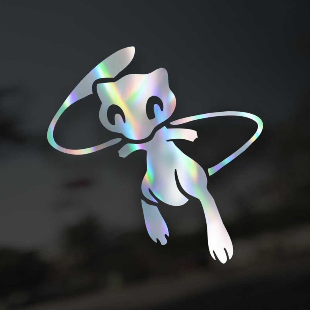 Mew Pokemon Decal, Video Game, Card Game - Etsy