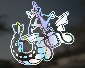 Gyarados Decal - Etsy