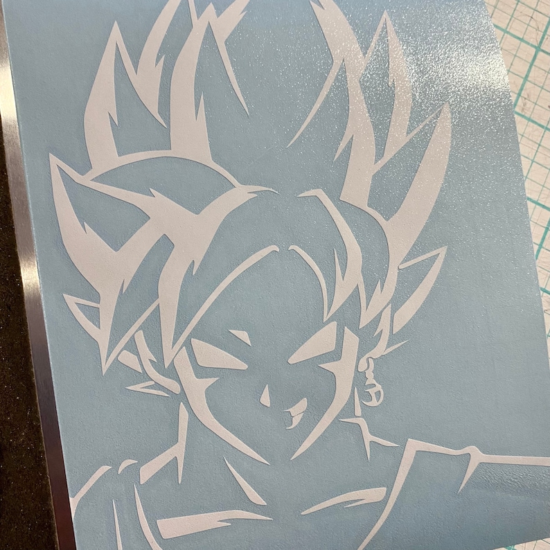 Vinyl Decal Goku Black Decal - Etsy
