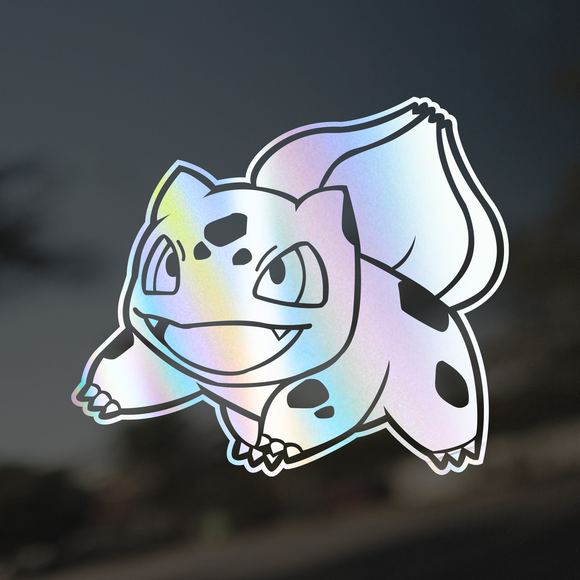 Bulbasaur Pokemon Decal | Etsy