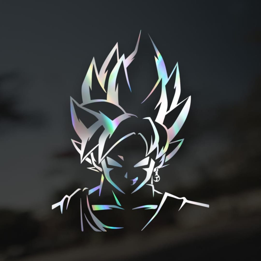 Vinyl Decal Goku Black Decal - Etsy